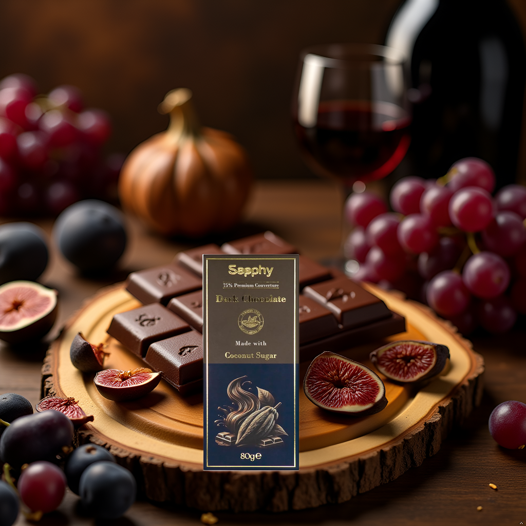 Why Sapphy Premium 75% Dark Chocolate Is the Healthier Chocolate You S ...