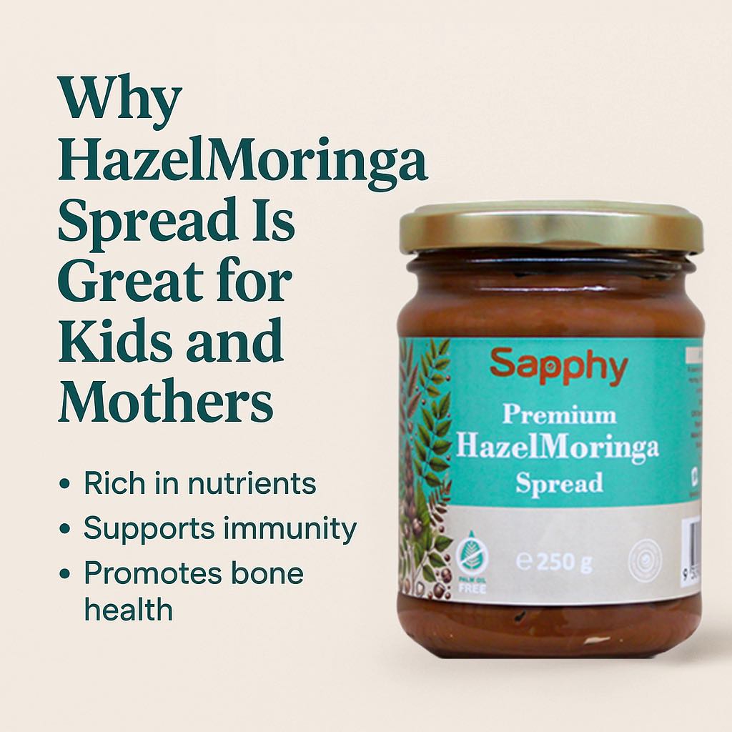 Why Sapphy's HazelMoringa Spread Is a Smart Choice for Kids and Mother ...