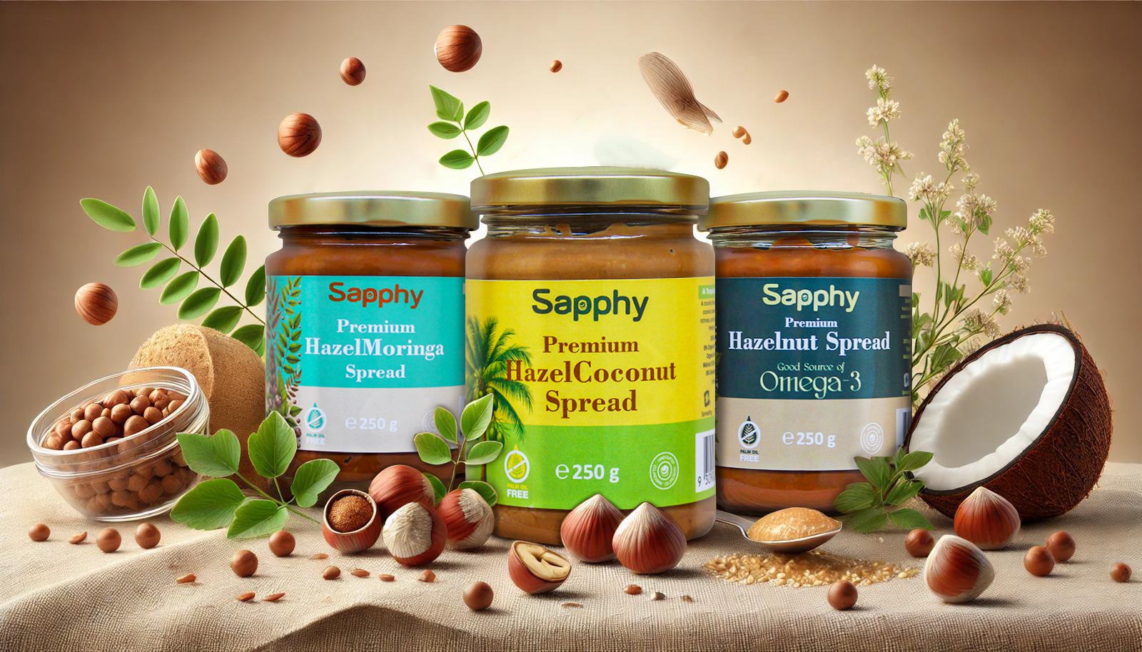 Spreads Collection – Sapphy Chocolates